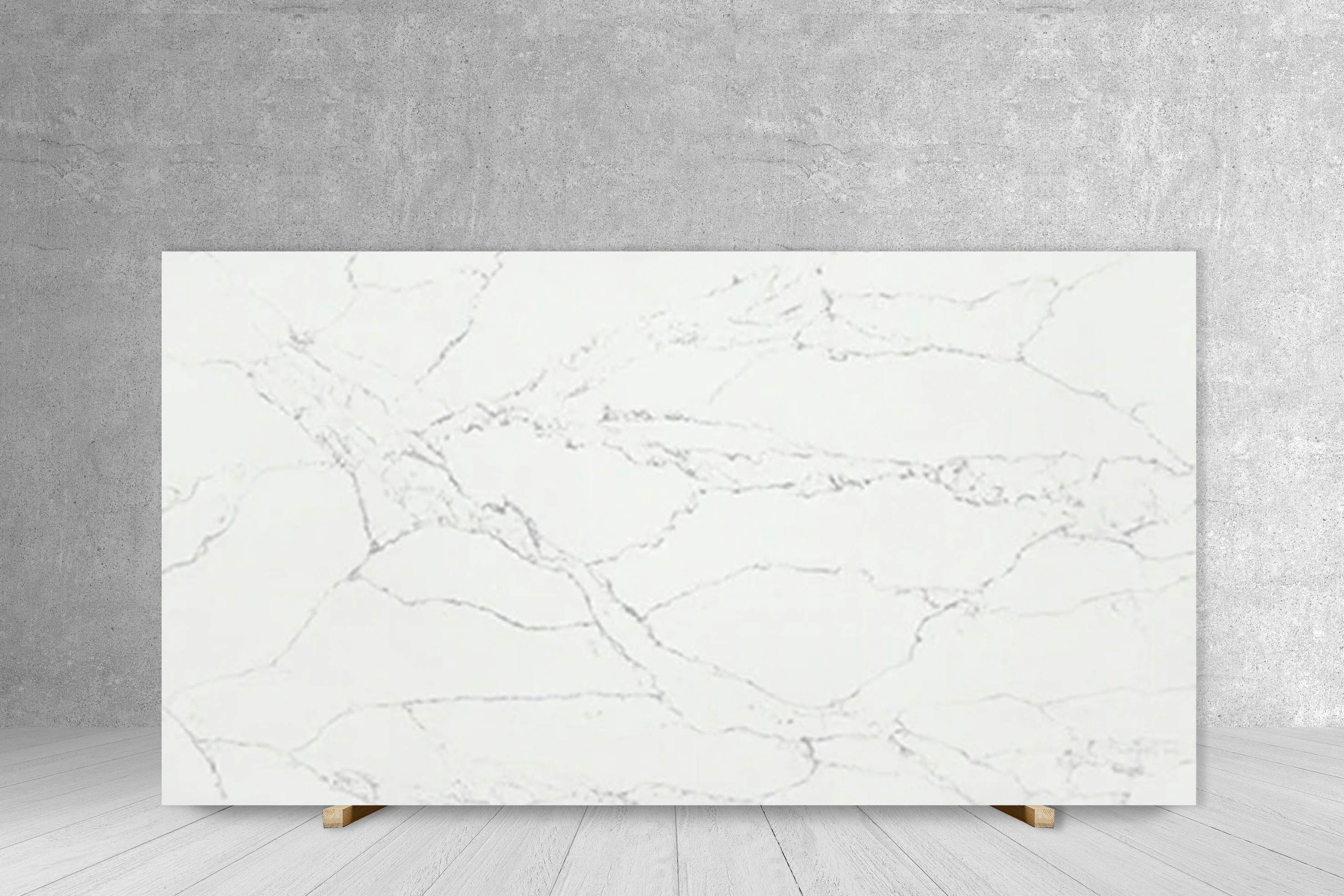 AQ STATUARIO FANTASTICO QUARTZ POLISHED 3/4 — Marble Unlimited Inc