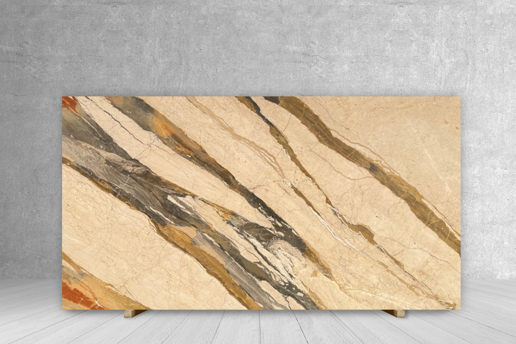 MARBLE BRECHE DE FANTASTIQUE POLISHED 3/4 — Marble Unlimited Inc