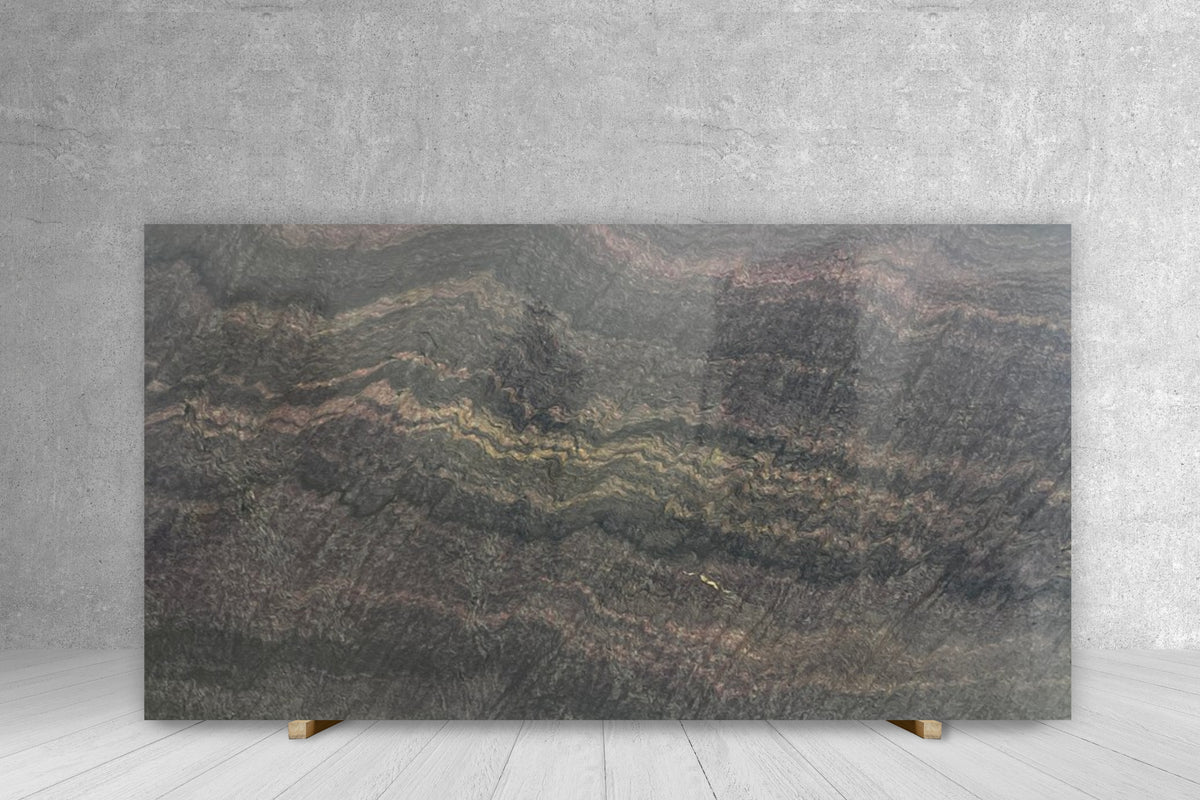 QUARTZITE THUNDER WAVE POLISHED 3/4 — Marble Unlimited Inc