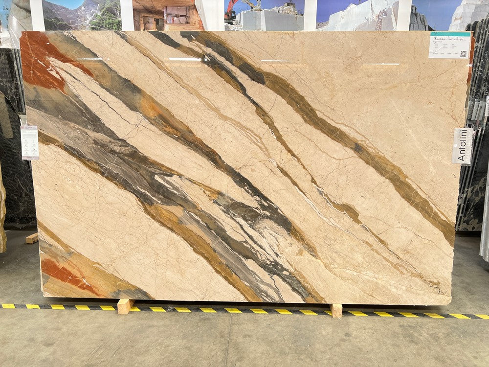 MARBLE BRECHE DE FANTASTIQUE POLISHED 3/4 — Marble Unlimited Inc