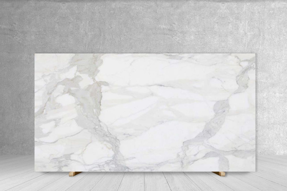 MARBLE CALACATTA WOW HONED 3/4 — Marble Unlimited Inc