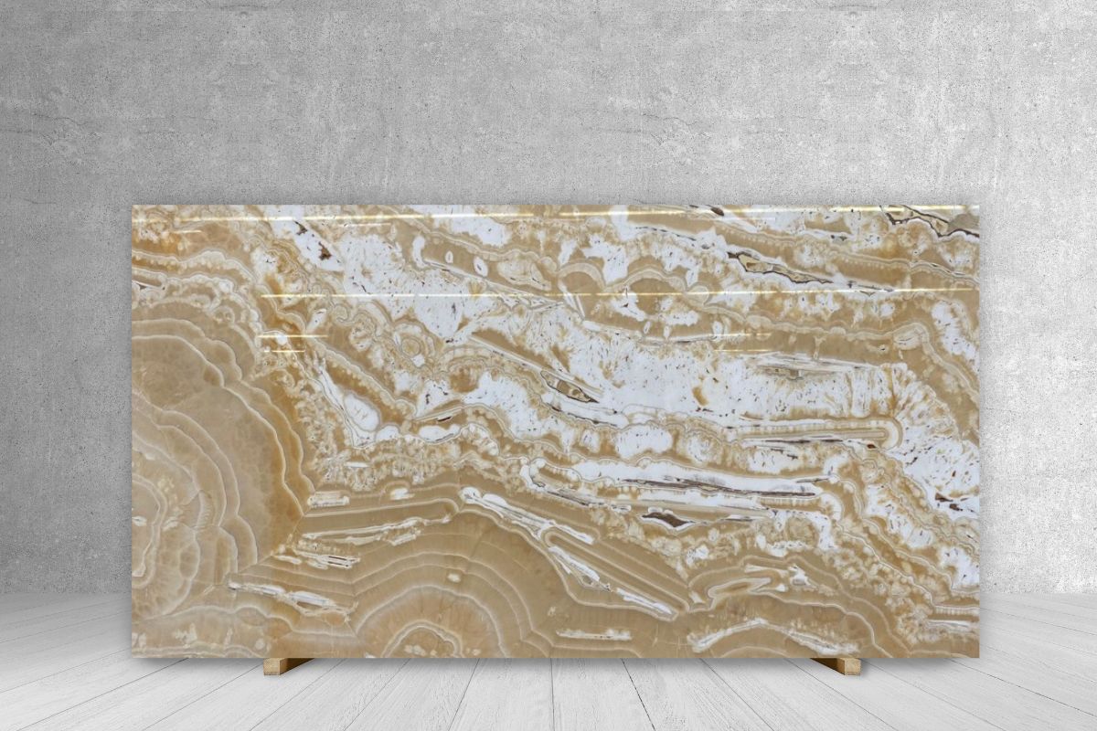 ONYX SUNSET POLISHED 3/4 — Marble Unlimited Inc