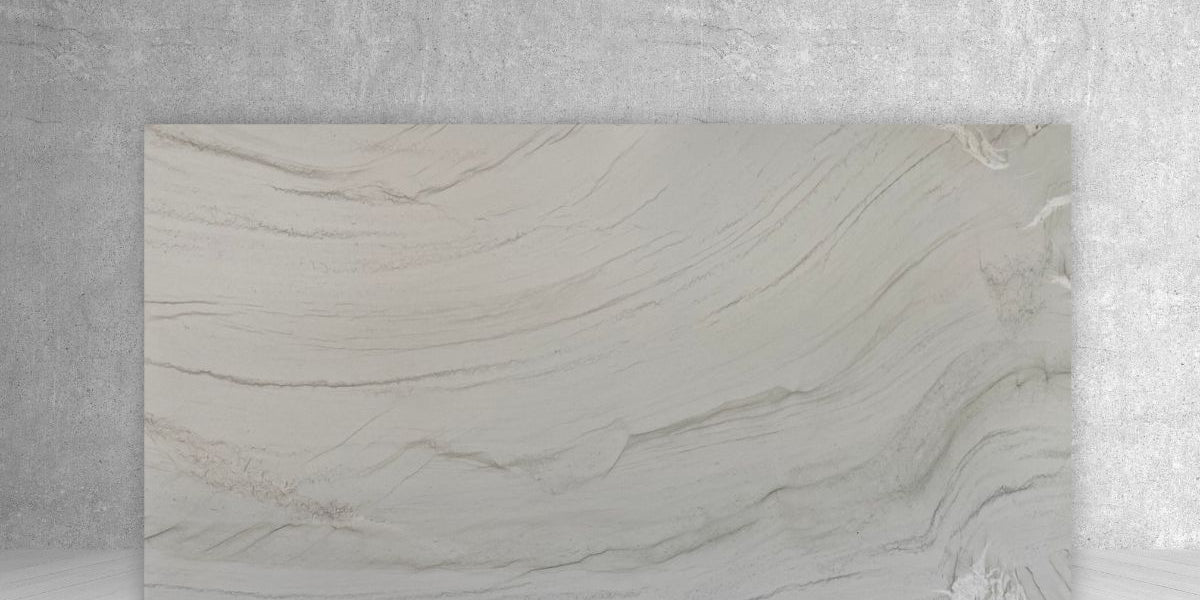 QUARTZITE CALACATTA DO BRASIL SELECTED" LEATHER 3/4" — Marble Unlimited Inc